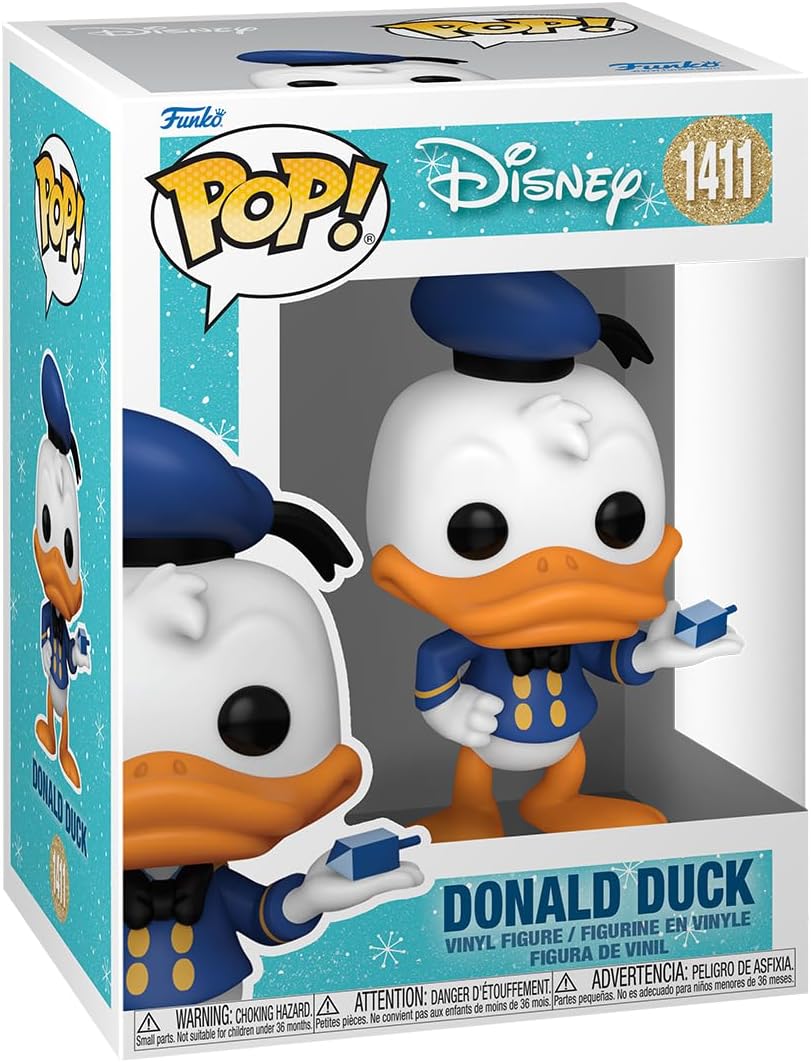 Funko Pop! Disney Holiday: Hanukkah Donald Duck : Amazon.ca: Toys & Games