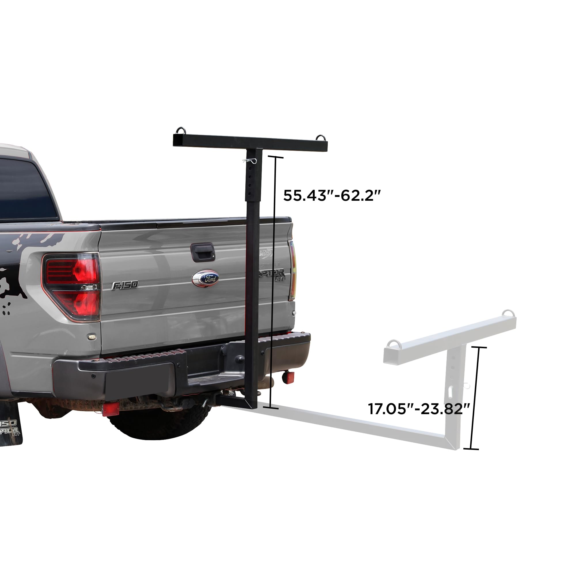 Snapklik.com : Truck Bed Extender, 2 In 1 Design Foldable Pick Up Truck ...