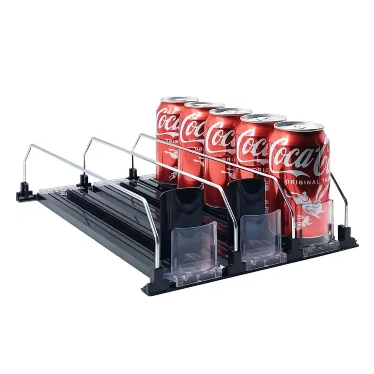Amazon.com | Adjustable Drink Dispenser for Fridge - Self-Pushing ...
