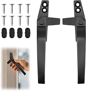 2 Pcs Window Handle, Universal Double Glazing Window Handles Right/Left ...
