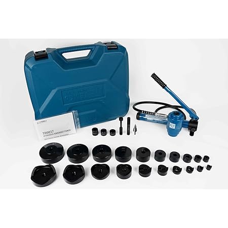 Greenlee 7310SBSP Conduit 1/2-Inch to 4-Inch Speed Punch Knockout Kit ...