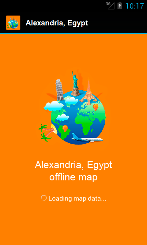 Alexandria World Map