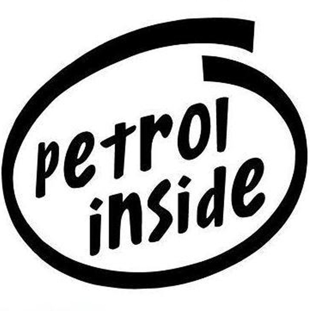 ISEE 360® Car Petrol Exterior Decal for Fuel Lid Petrol Tank Sides ...