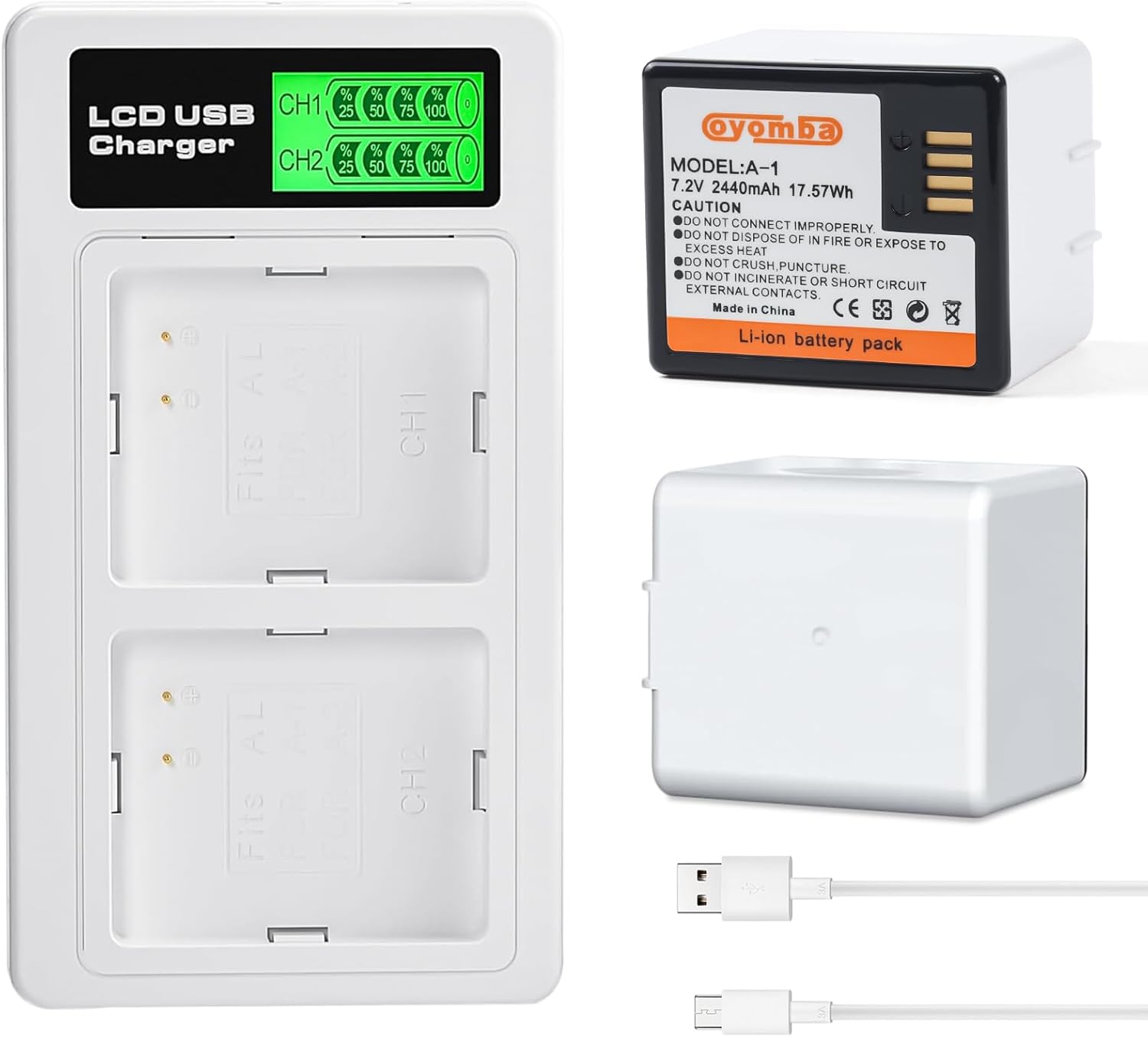 Amazon.com : Oyomba 2-Pack Rechargeable Batteries for Arlo Pro,Arlo Pro ...