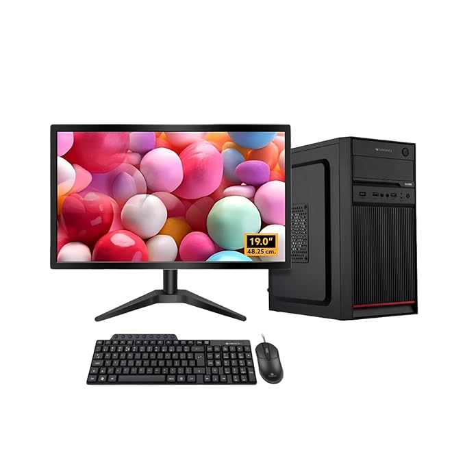 Assembled Desktop PC Set with 19" Monitor, i3 3rd Gen, 8GB DDR3 RAM ...