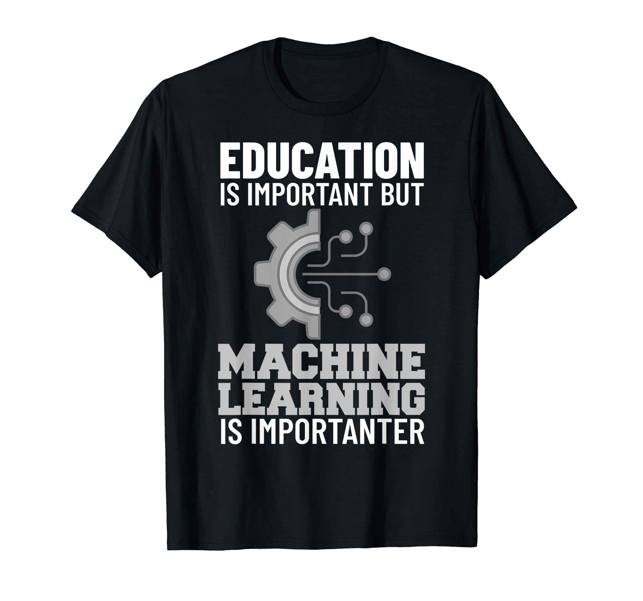 Snapklik.com : AI Robotics Computer Science Python Models T-Shirt