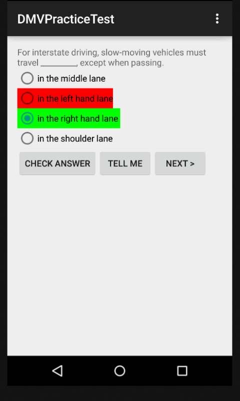 MN DMV Questions - App on Amazon Appstore