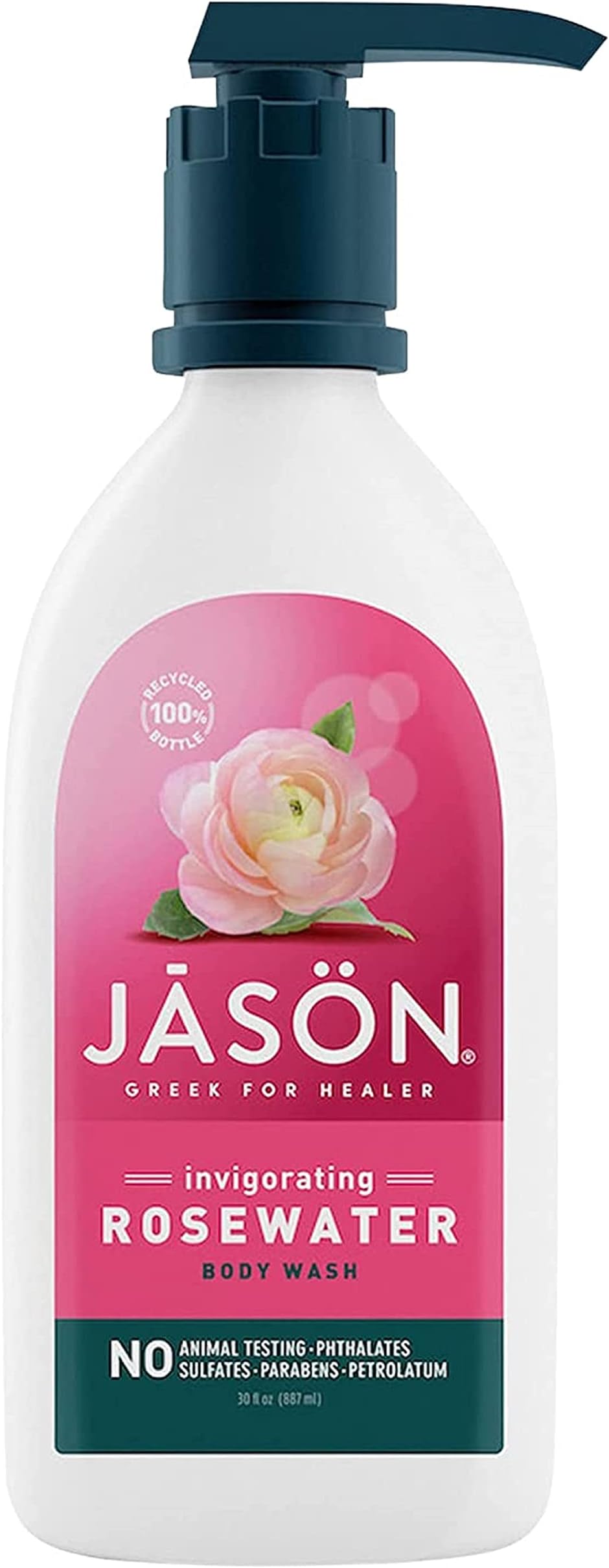 Amazon.com : JASON Rosewater Invigorating Body Wash, For a Gentle ...
