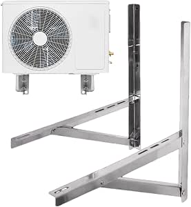 Support de climatiseur – Support mural pliable en acier inoxydable ...