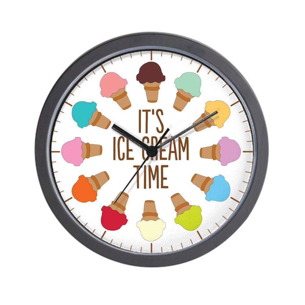 Ice Cream Time Clocks