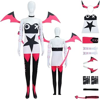 CosDance Anime Verosika Cosplay Costume Wig for Women Blitzo Helluva ...