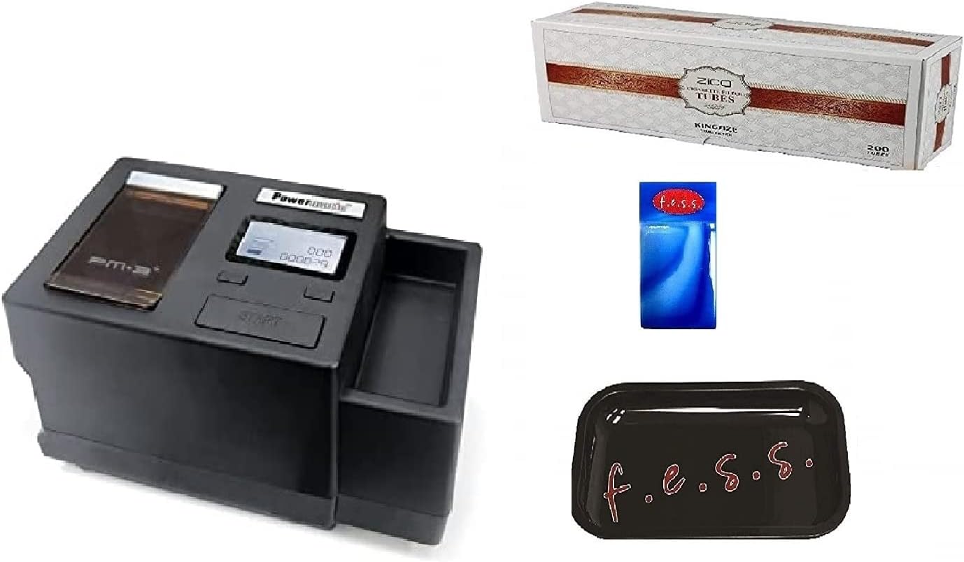 Powermatic III+ Electric Cigarette Injector Machine Bundle with 1 King ...