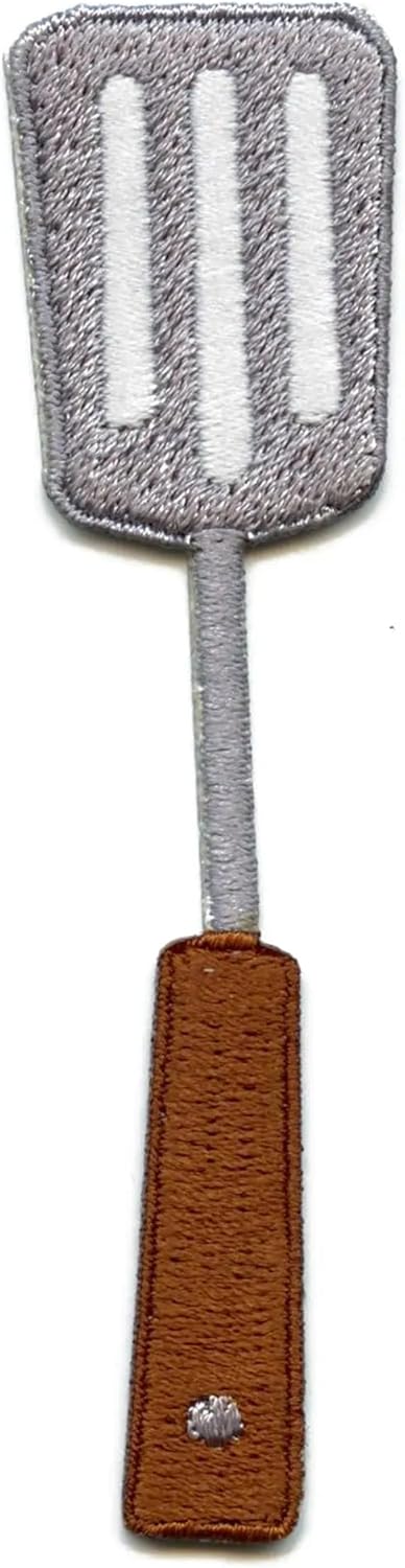 Amazon.com: Spatula BBQ Utensil Embroidered Iron On Patch : Clothing ...