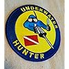 Amazon.com: Underwater Hunter Patch Embroidered Iron On Scuba Diving ...