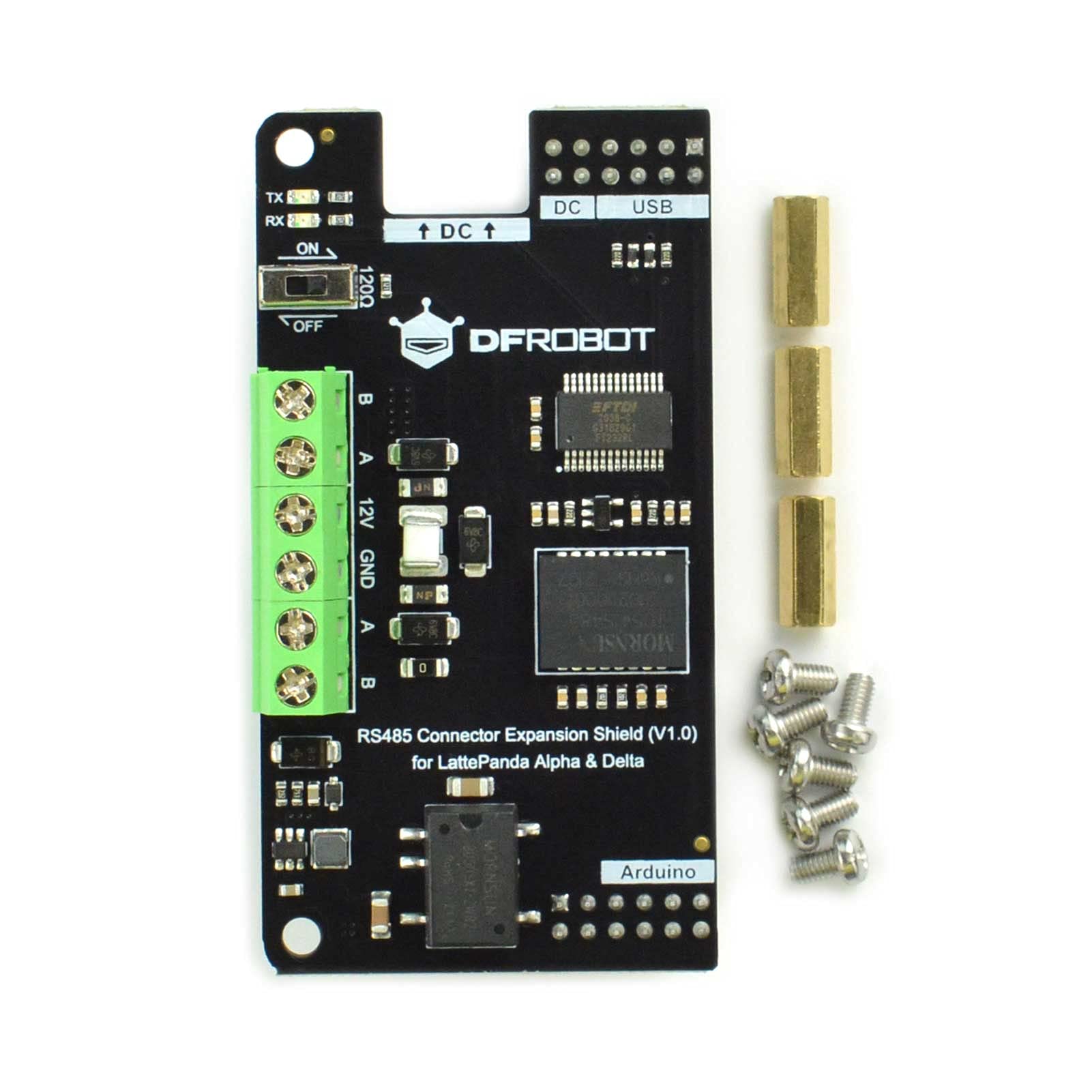 Lattepandaindustrial Grade Rs485 Connector Expansion Shield For 3 Delta ...