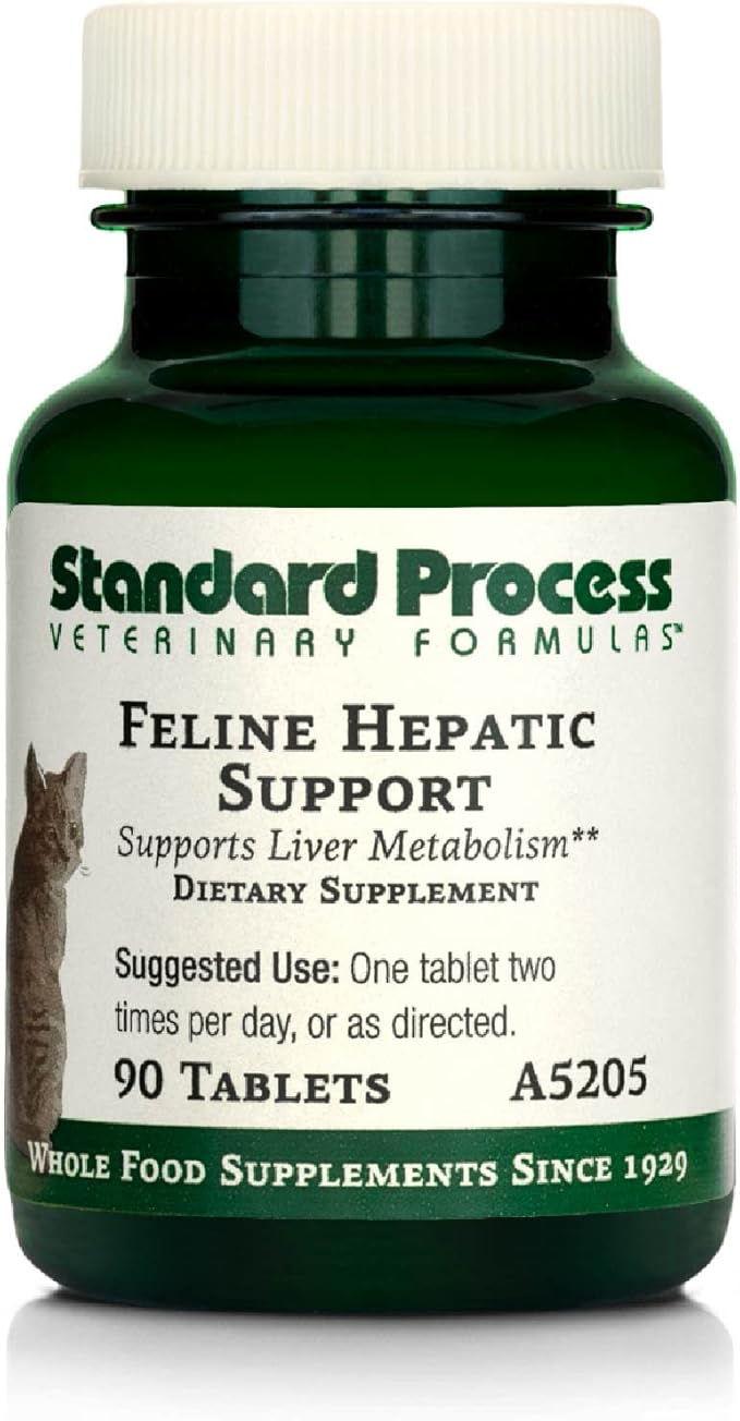 Standard Process - Feline Hepatic Support - Liver Metabolism Support ...
