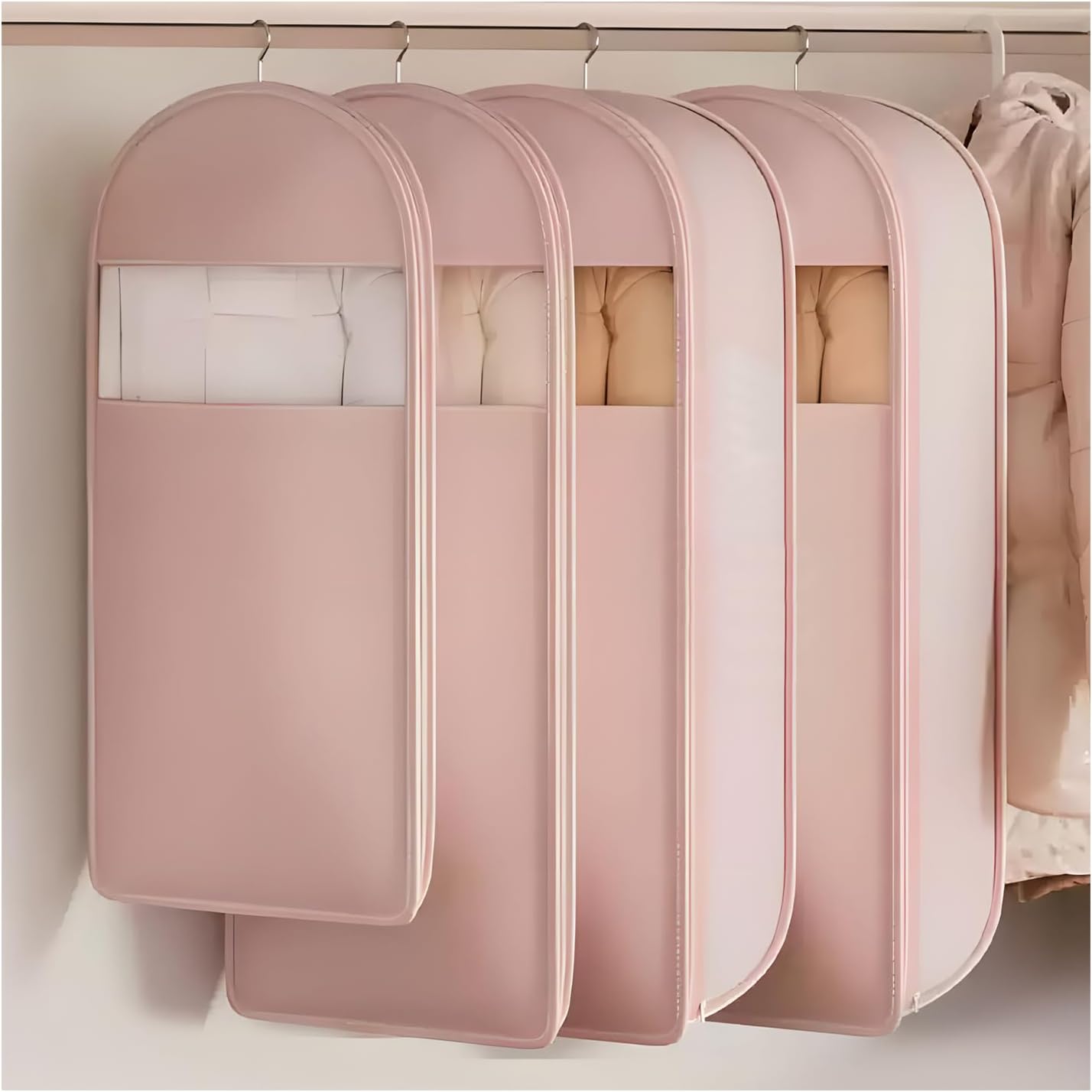 Amazon.com: Hanging Garment Bag with Self Compression Zipper ...