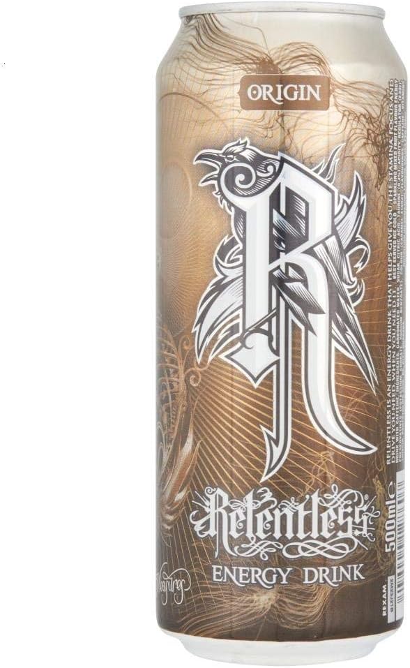 Relentless Origin Energy Drink 500ml : Amazon.co.uk: Grocery
