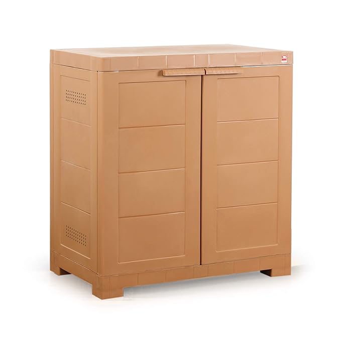 Cello Novelty Compact Plastic Shoe Rack(Sandalwood Brown) : Amazon.in ...