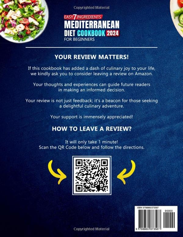 Easy 7 Ingredients Mediterranean Diet Cookbook For