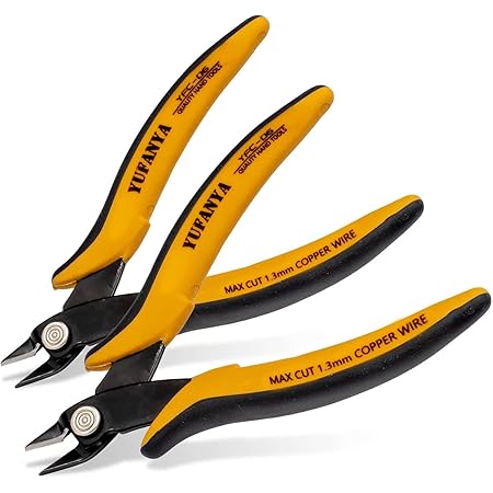 Jetisva Precision Wire Strippers Electrical Side Wire Cutters Heavy ...