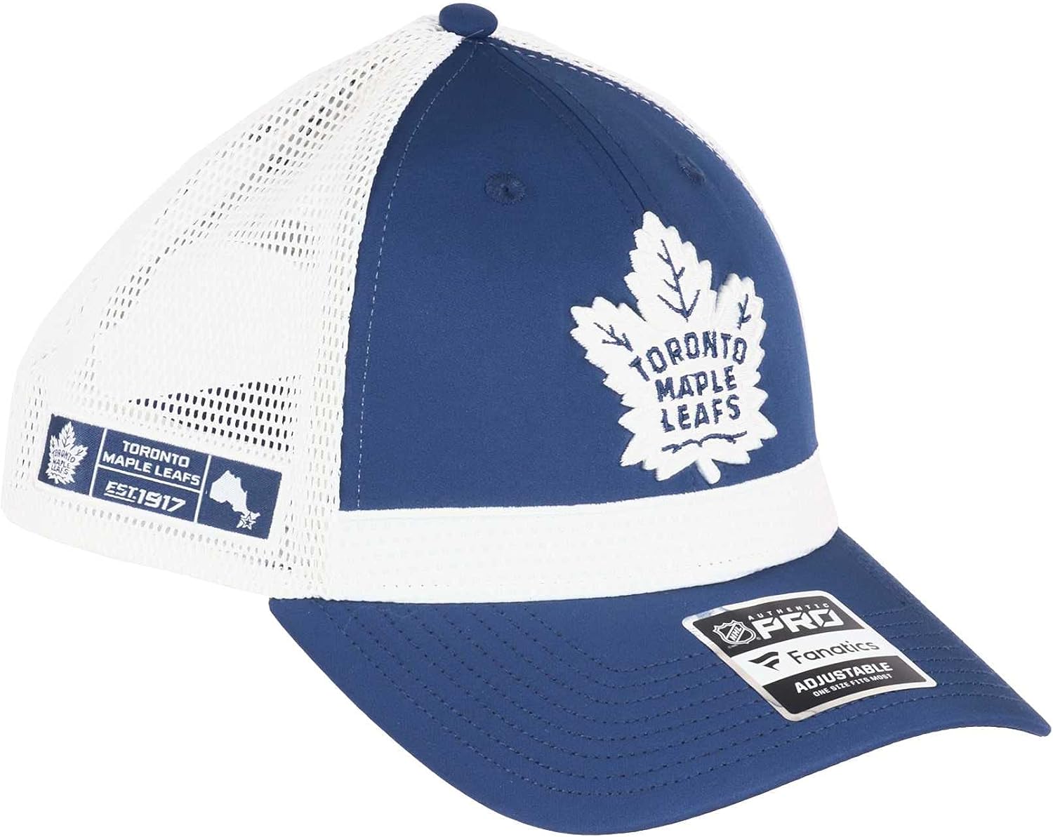 Fanatics Toronto Maple Leafs NHL Authentic Pro Draft Structured Trucker ...