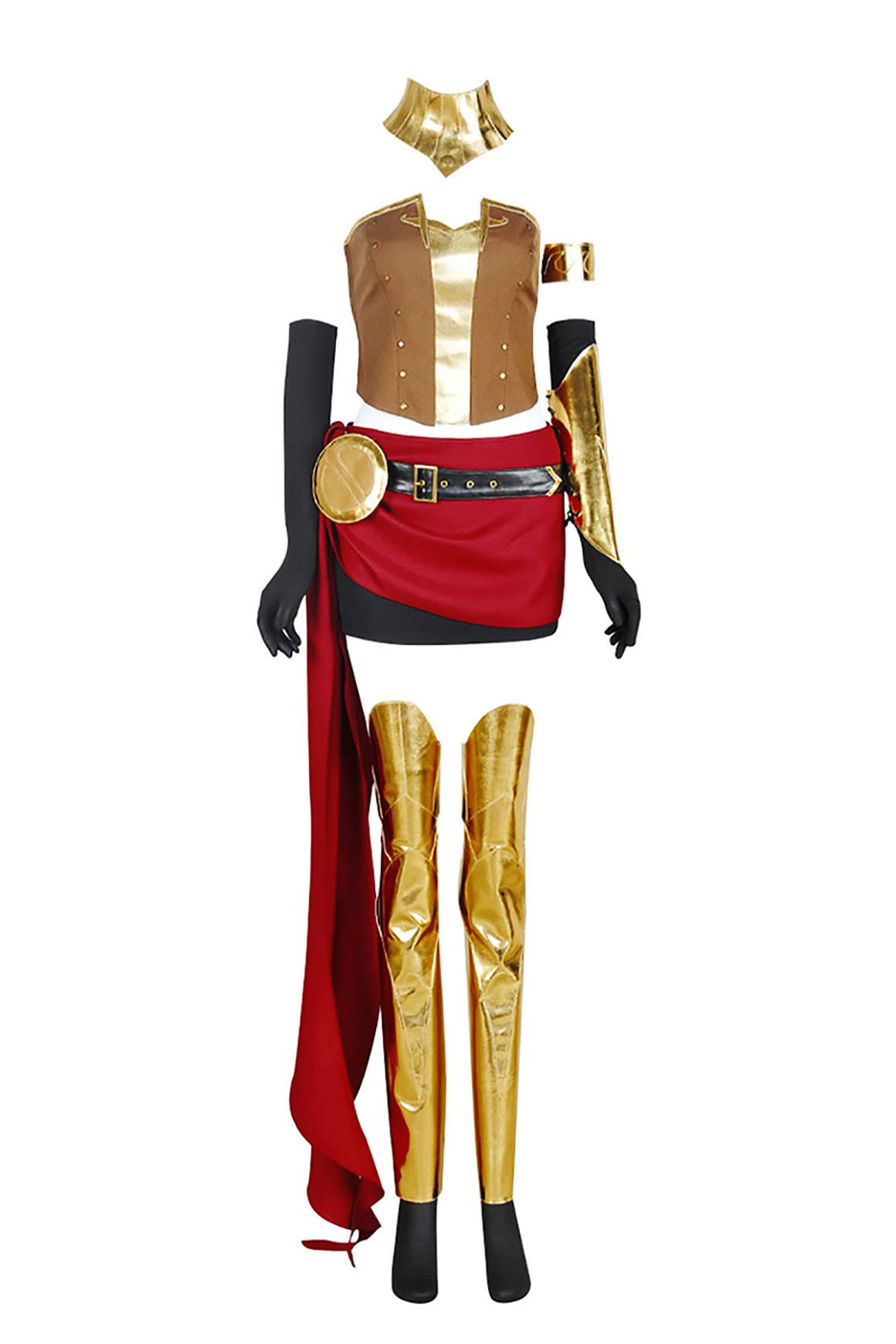 Amazon.com: CosplayNow Pyrrha Nikos Team JNPR Costume Dress Costume ...