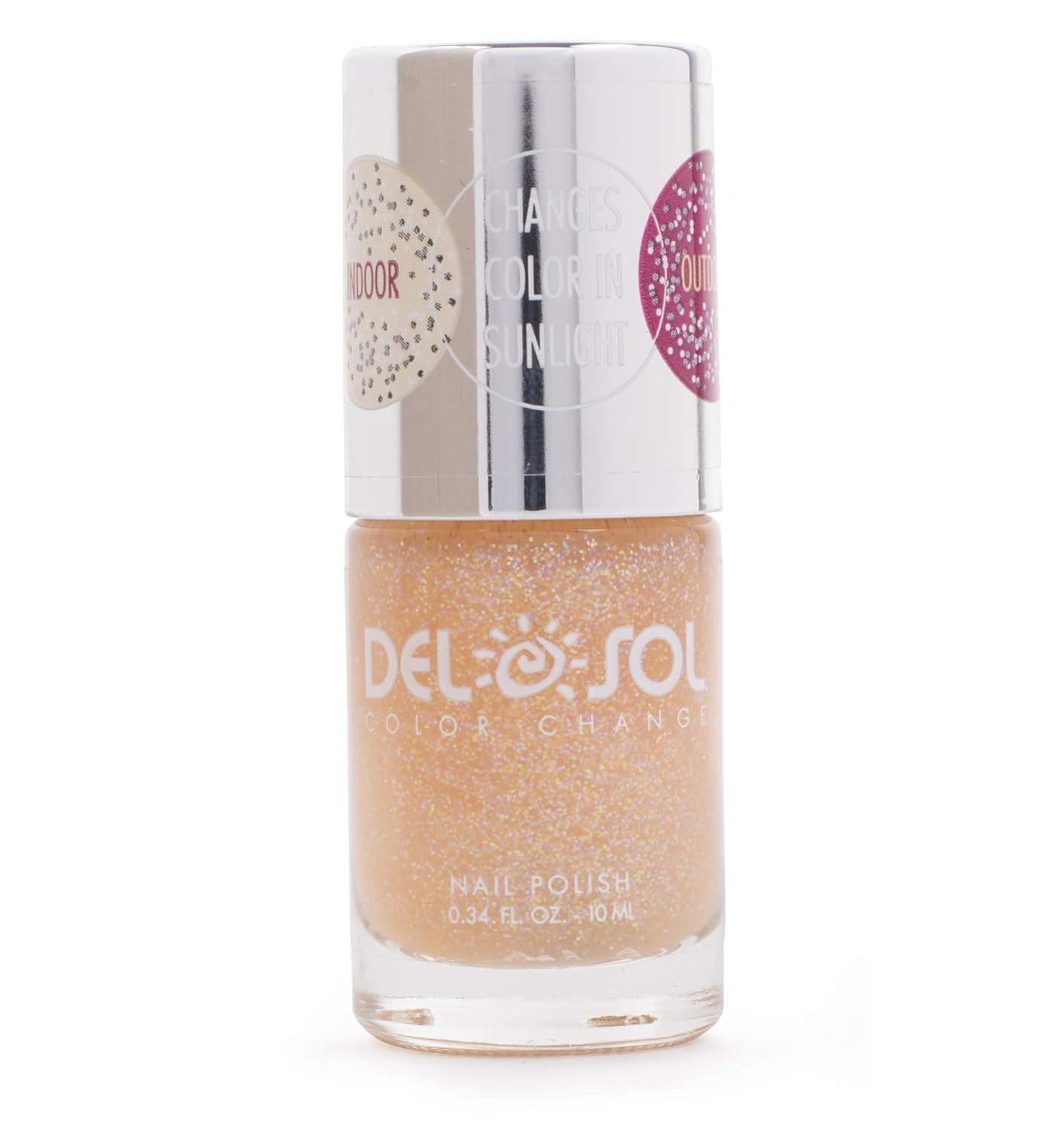 Amazon.com : Del Sol Color Change Nail Polish, Quick Dry Lacquer That ...