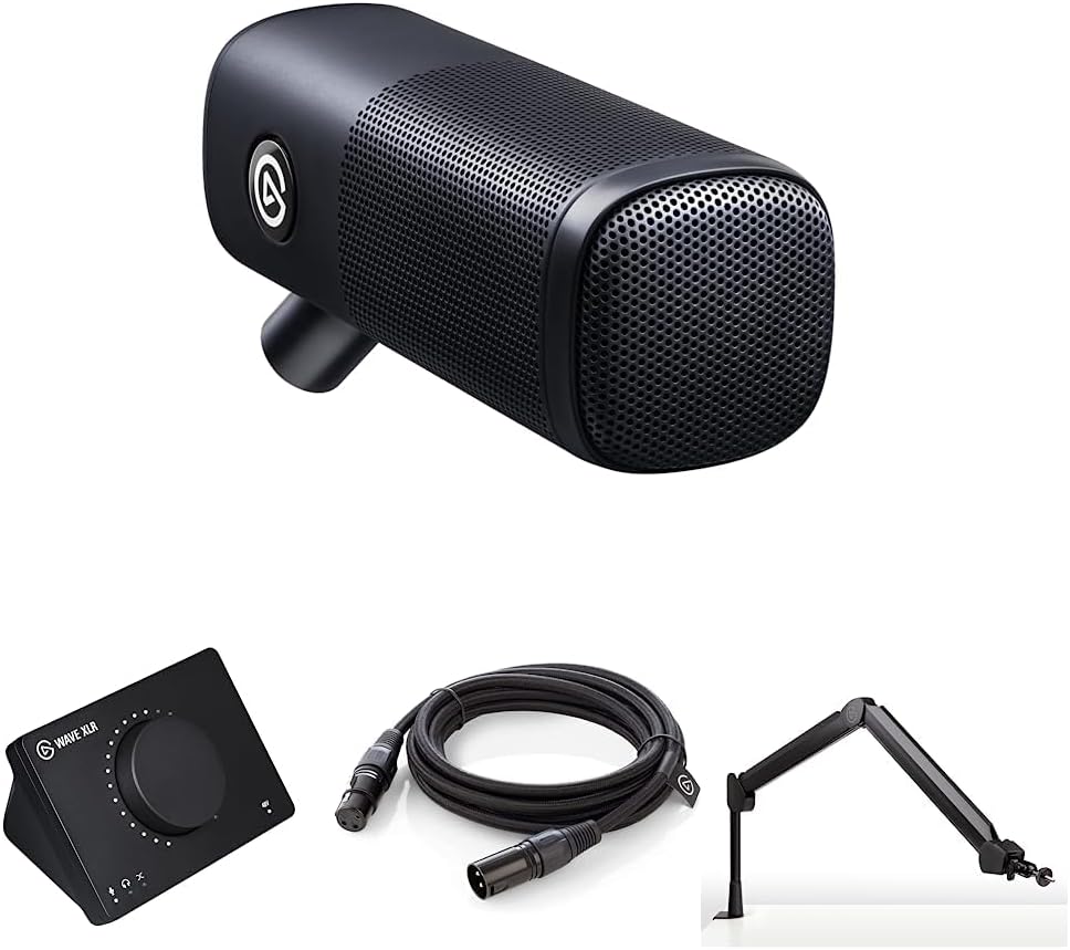 Amazon.com: Elgato XLR Microphone Complete Bundle - Dynamic Mic, Boom ...