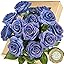 Amazon.com: FiveSeasonStuff Fake Roses Wedding Flowers Real Touch Silk ...