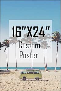 Amazon.com: ZXDZSM Personalized Custom Canvas Prints(Unframe,16"X24"): Upload Your Image/Photo ...