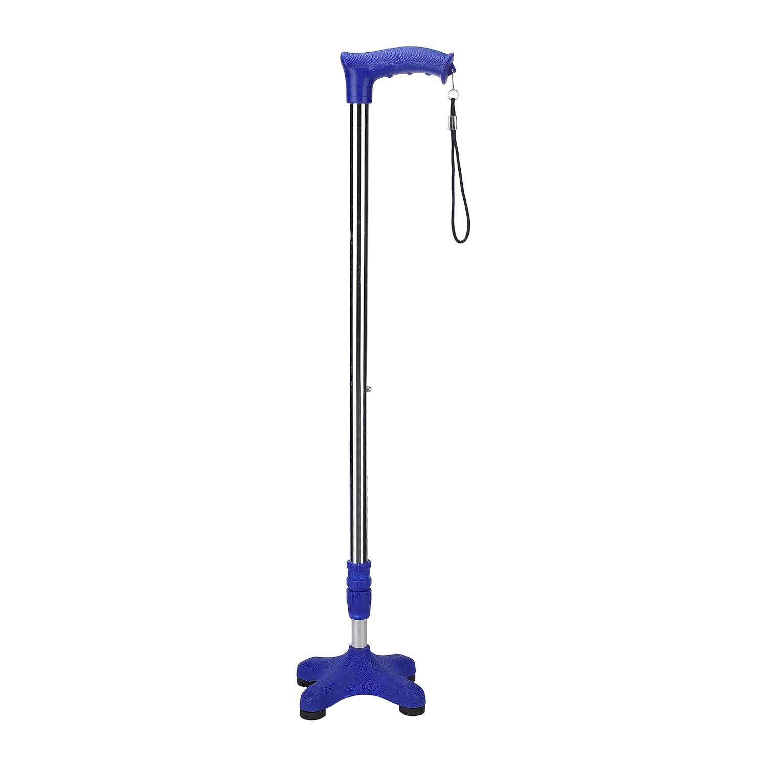 Dr. TORSO Sturdy Walking Stick with Self Standing Base and Adjustible ...