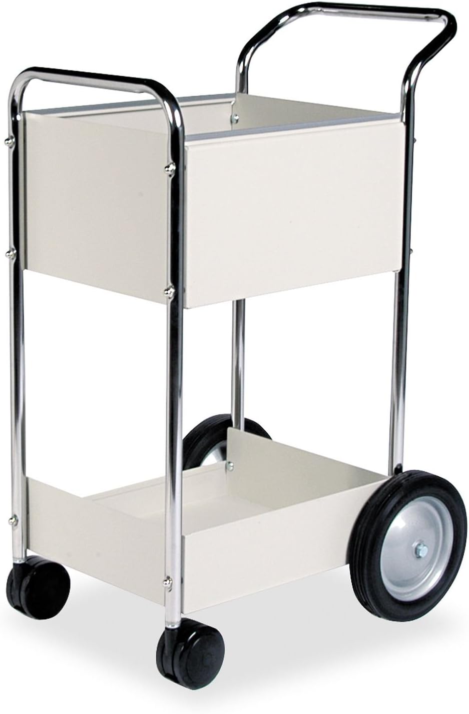 Amazon.com: Fellowes Steel Mail Cart, 75-Folder Capacity, 20w x 25-1/2d ...