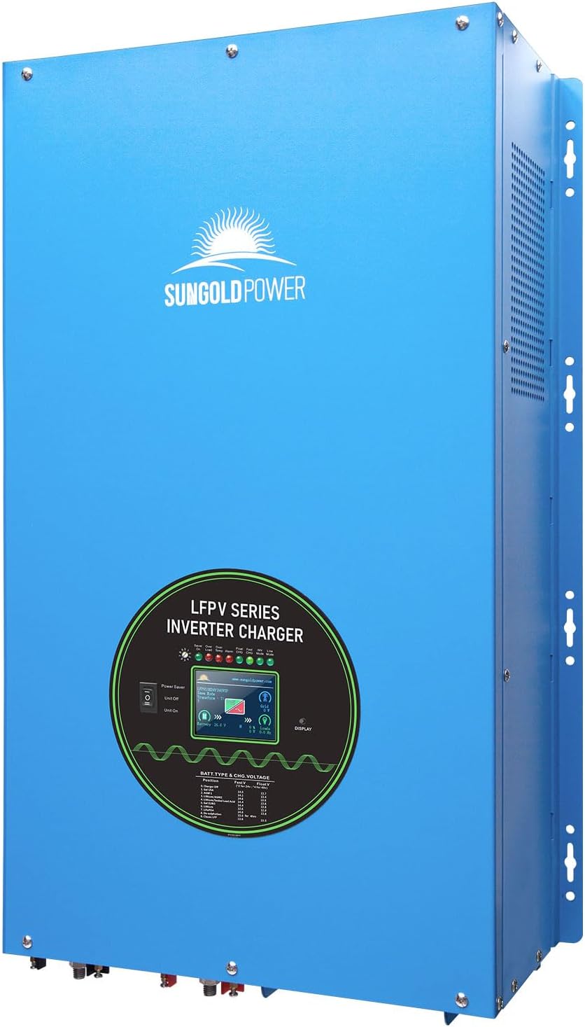 Amazon.com: 6kw Hybrid 120/240 Inverter Lux Power Tek : Patio, Lawn ...