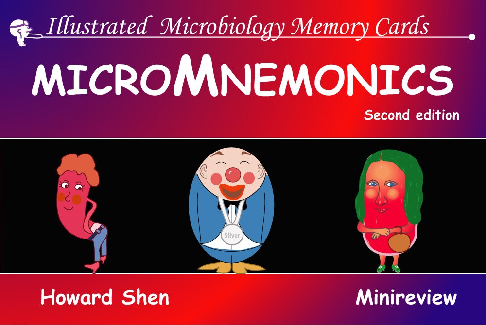 Illustrated Microbiology Memory Cards: MicroMnemonics; 2nd edition ...