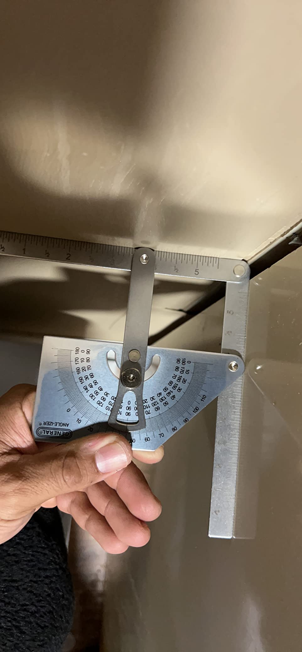 $3/mo - Finance General Tools Angle Protractor #17 Stainless Steel ...