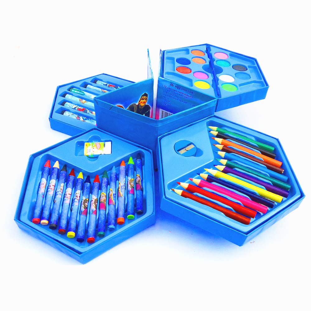 ZOMAARK colour set for kids - Complete Art Kit with 12 Color Pencils ...