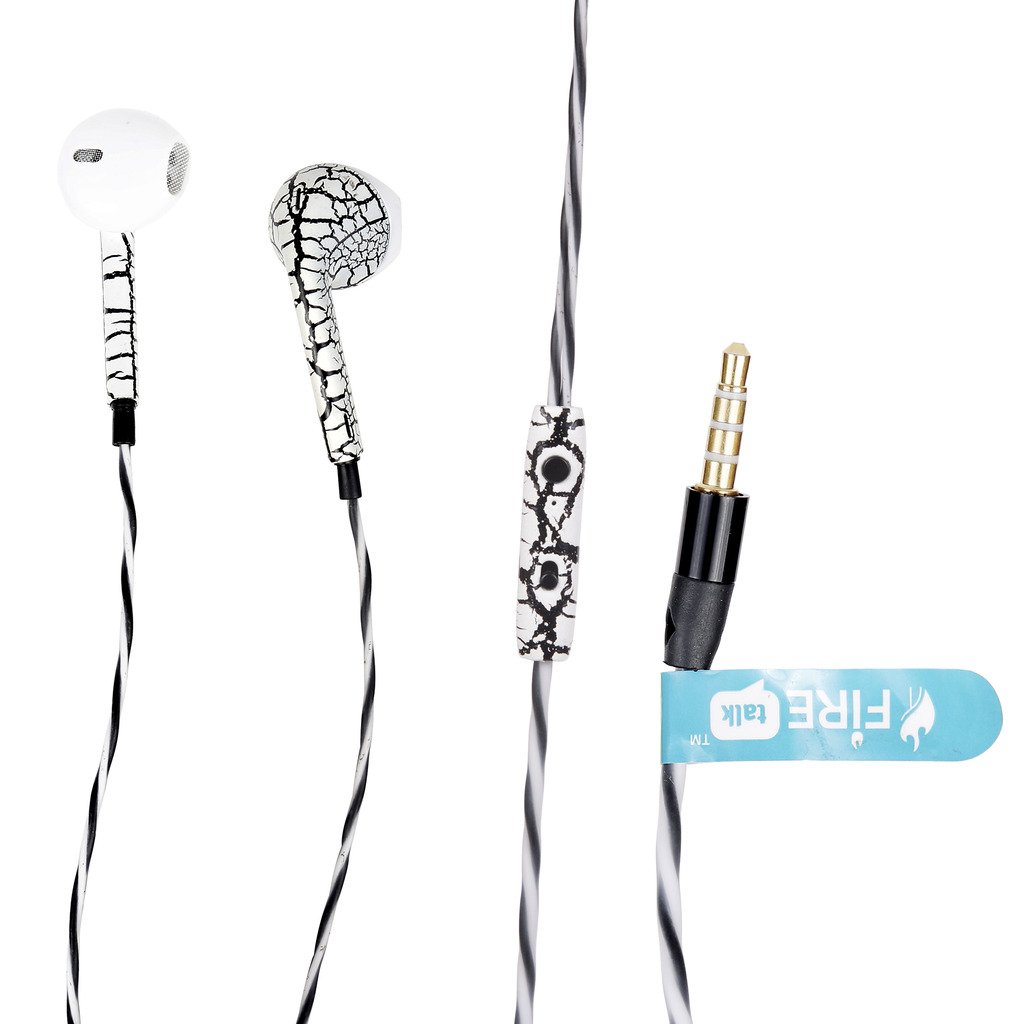 Chevron Firetalk Series in-Ear Headphone 3.5mm Snake Headset with Mic ...