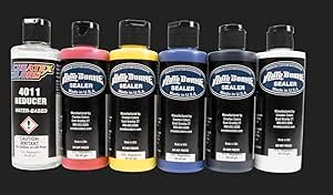 Amazon.com: Createx Auto Air colors AutoBorne Primary Sealer Set 4oz