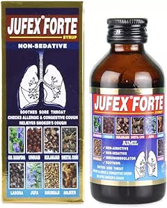 Amazon.com: Seeriya Aimil Jufex Forte Syrup (100ml) : Health & Household