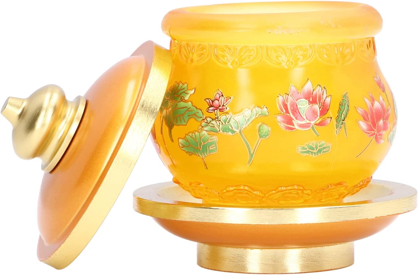 Amazon.com | FIYO Buddha Water Cup, Buddhism Water Supply Cup Buddha ...
