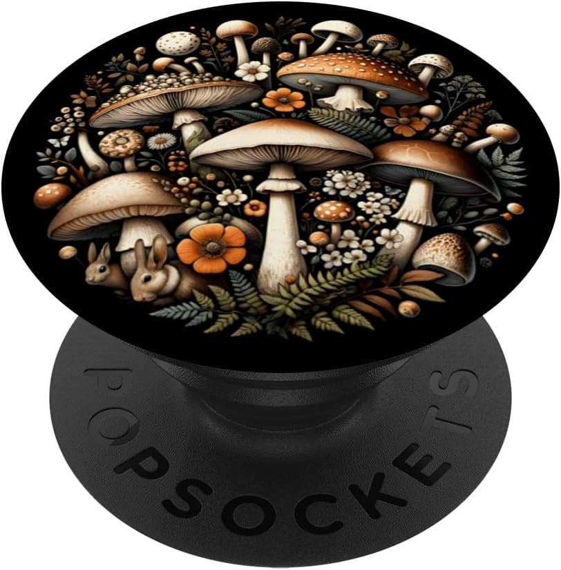 Amazon.com: Cottagecore Mushroom PopSockets Standard PopGrip : Cell ...