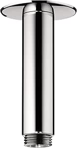 هانسجرو ذراع دش حديث بديل 2 انش من الكروم، لرأس الدش المثبت على السقف ...