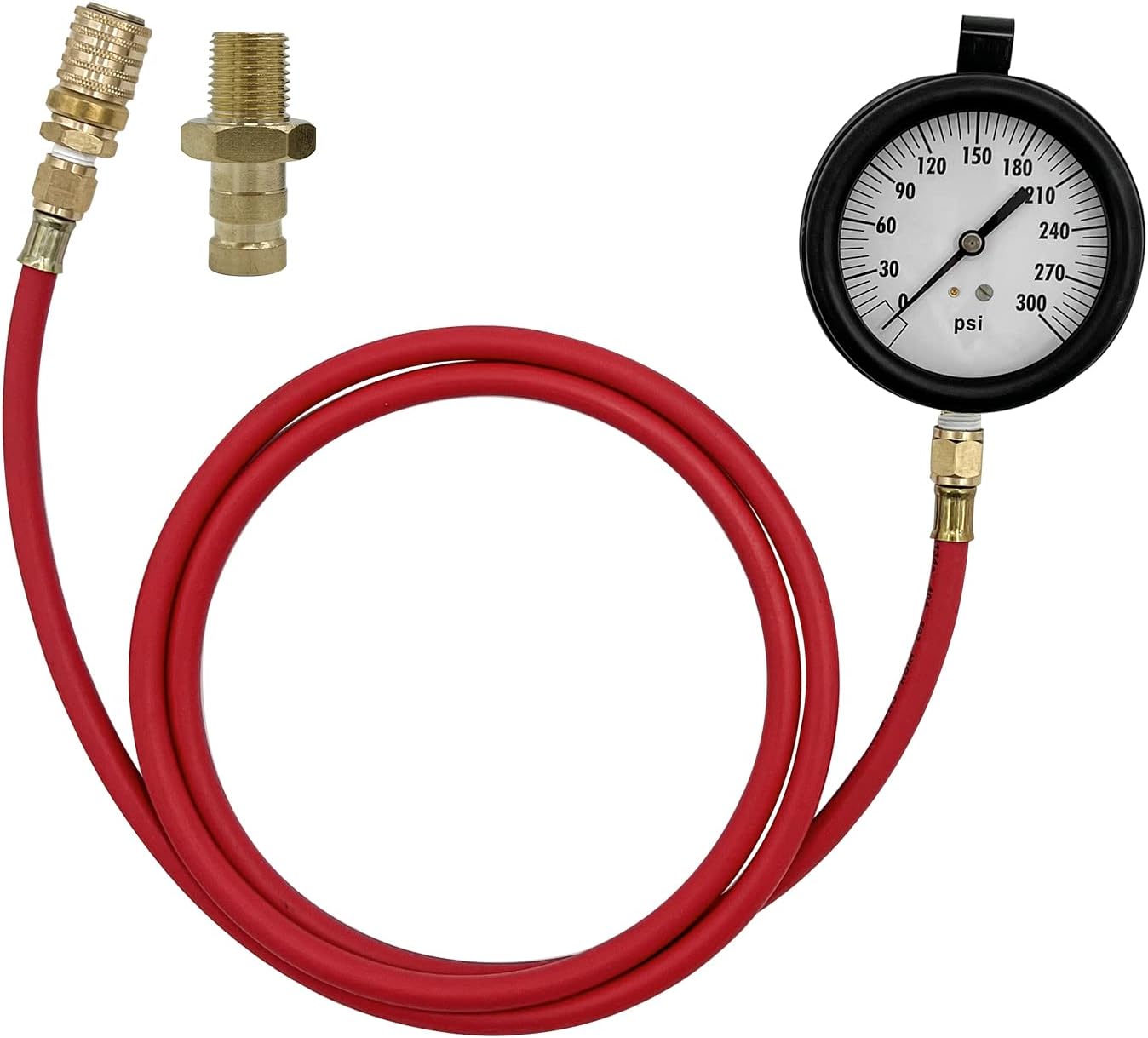 Amazon.com: Bonbo TU-32-20 Diesel Fuel System Pressure Test Gauge ...