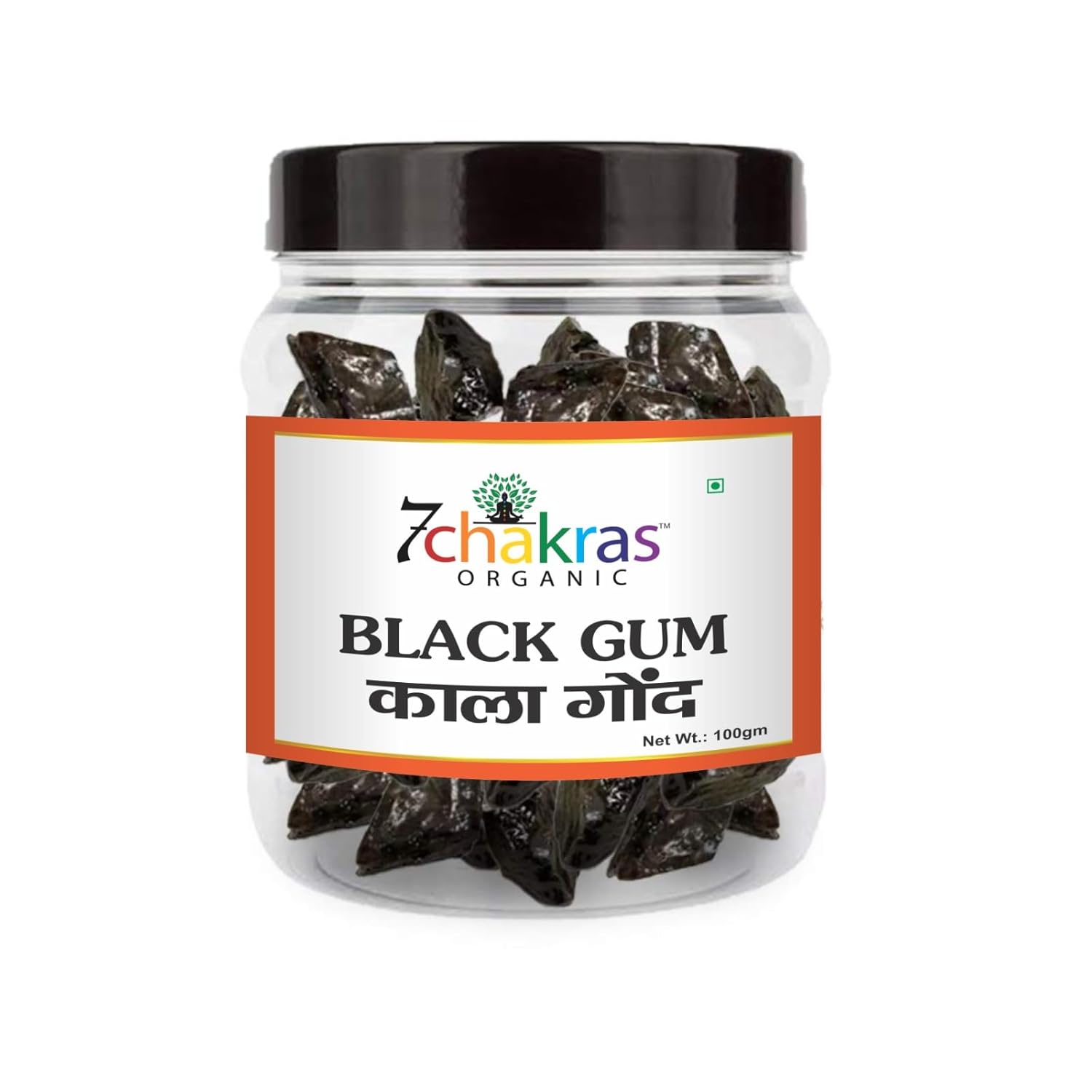 7 Chakras Organic Kala Gond (Gond Siyah) - 100 GM for Joint Relief ...