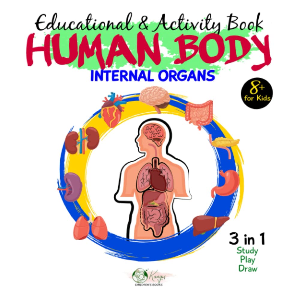 Buy Educational & Activity Book Human Body internal organs for Kids ...
