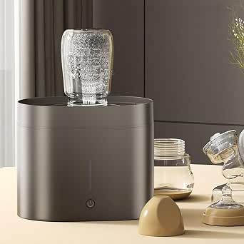 Desktop Automatic Cup Washing Machine,1.6L Electric Glass Rinser Tea ...