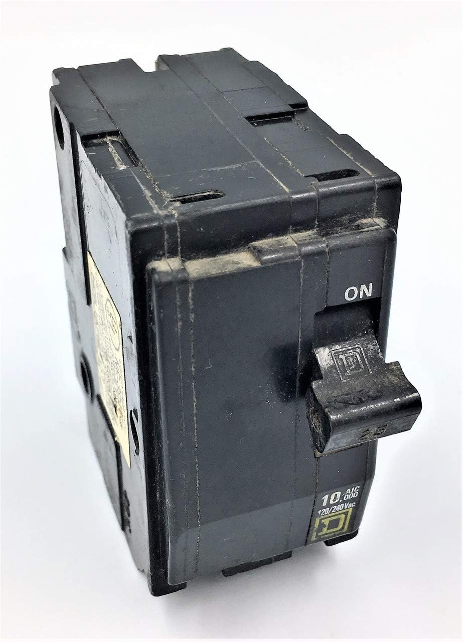 Amazon.com: Square D QO225 Circuit Breaker, 25A, 2P, 10Ka, 120/240Vac ...