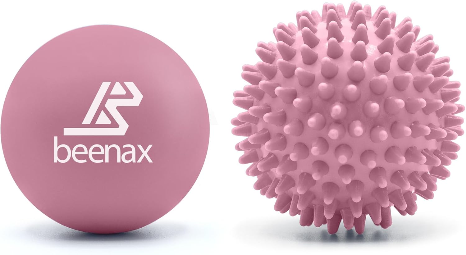 Beenax Lacrosse & Hard Spiky Massage Ball Set - Trigger Point ...