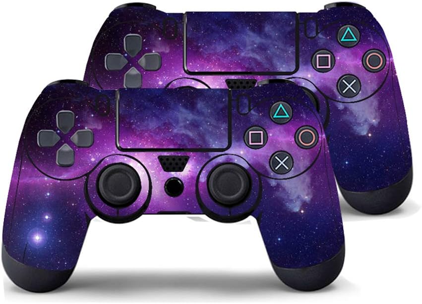 Amazon.com: 2PCS/Set Controller Skin Sticker Nebular Vinly Decal Cover ...
